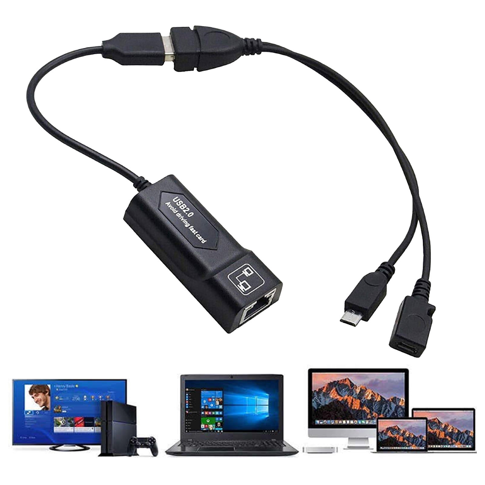 Nololo Nodrive External USB2.0 NIC USB To RJ45 Network Port The ...