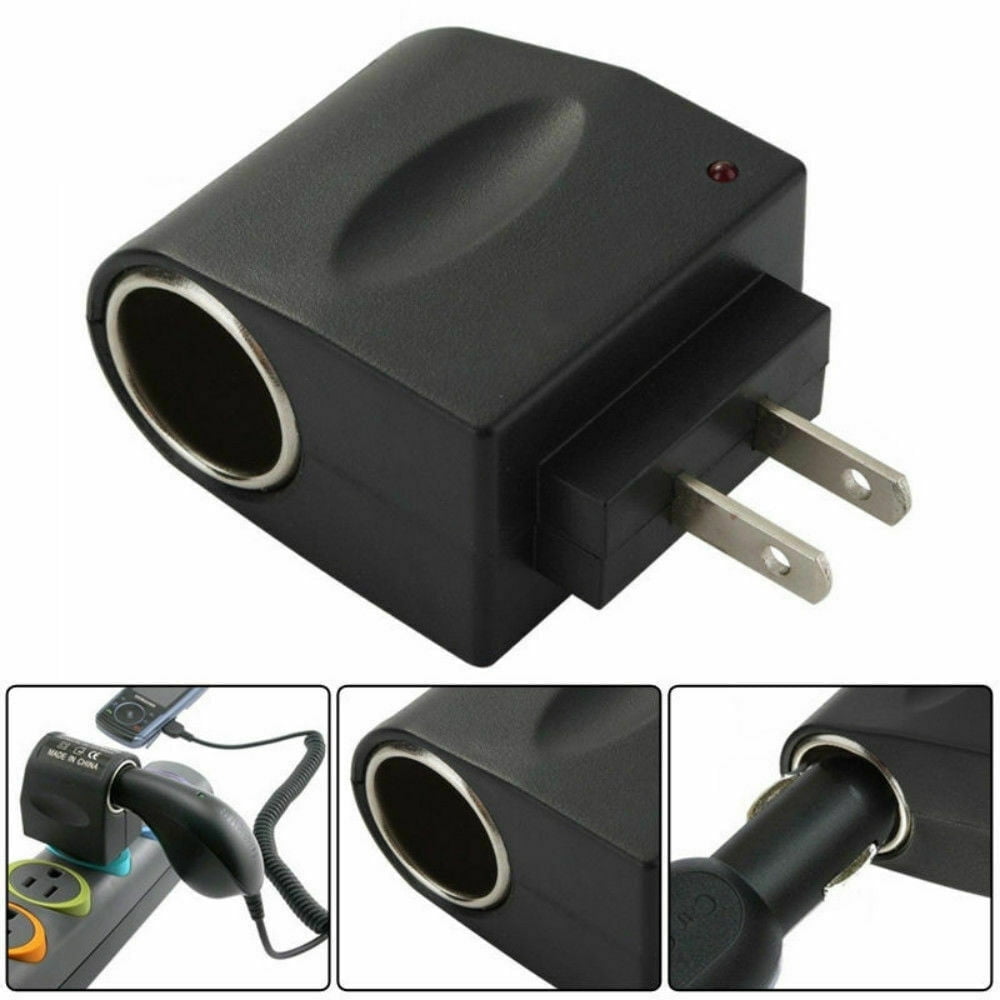 Nololo Portable 10V-220V AC to 12V DC Converter Cigarette Lighter ...