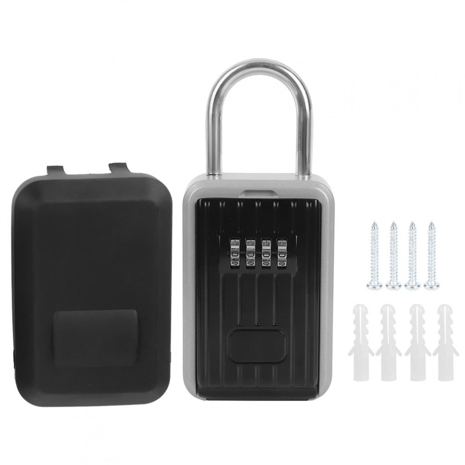 Nololo Portable Anti?Theft Key Lock, Outdoor Waterproof Wall Mounted 4 ...