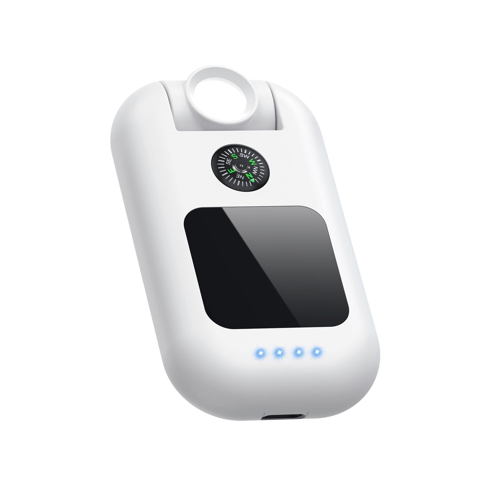 Nololo Portable Multifunctional LED Mini Emergency Small Compass ...