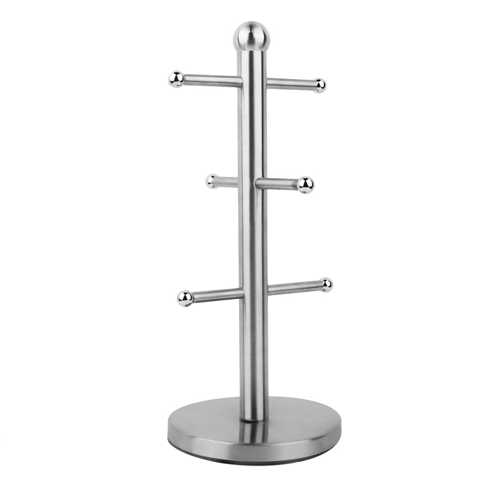 Nololo Rack,Shexton Stainless Steel Mug Rack Tree Shape Storage Tea Cup ...