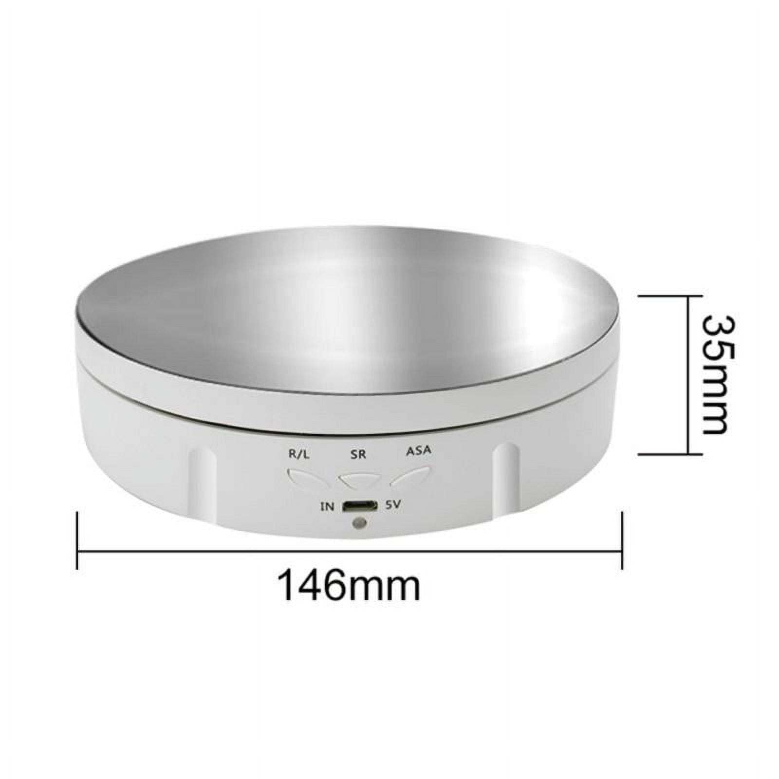 Nololo Rotating Display Stand, 360 Degree Electric Rotating Turntable ...