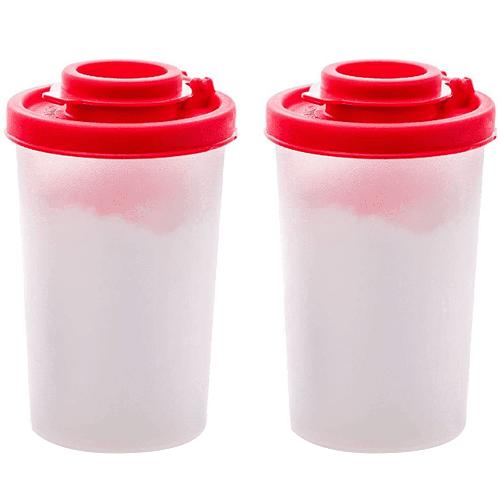 Walmart Travel-Ready Plastic Mini Salt and Pepper Shakers Set, Moisture ...
