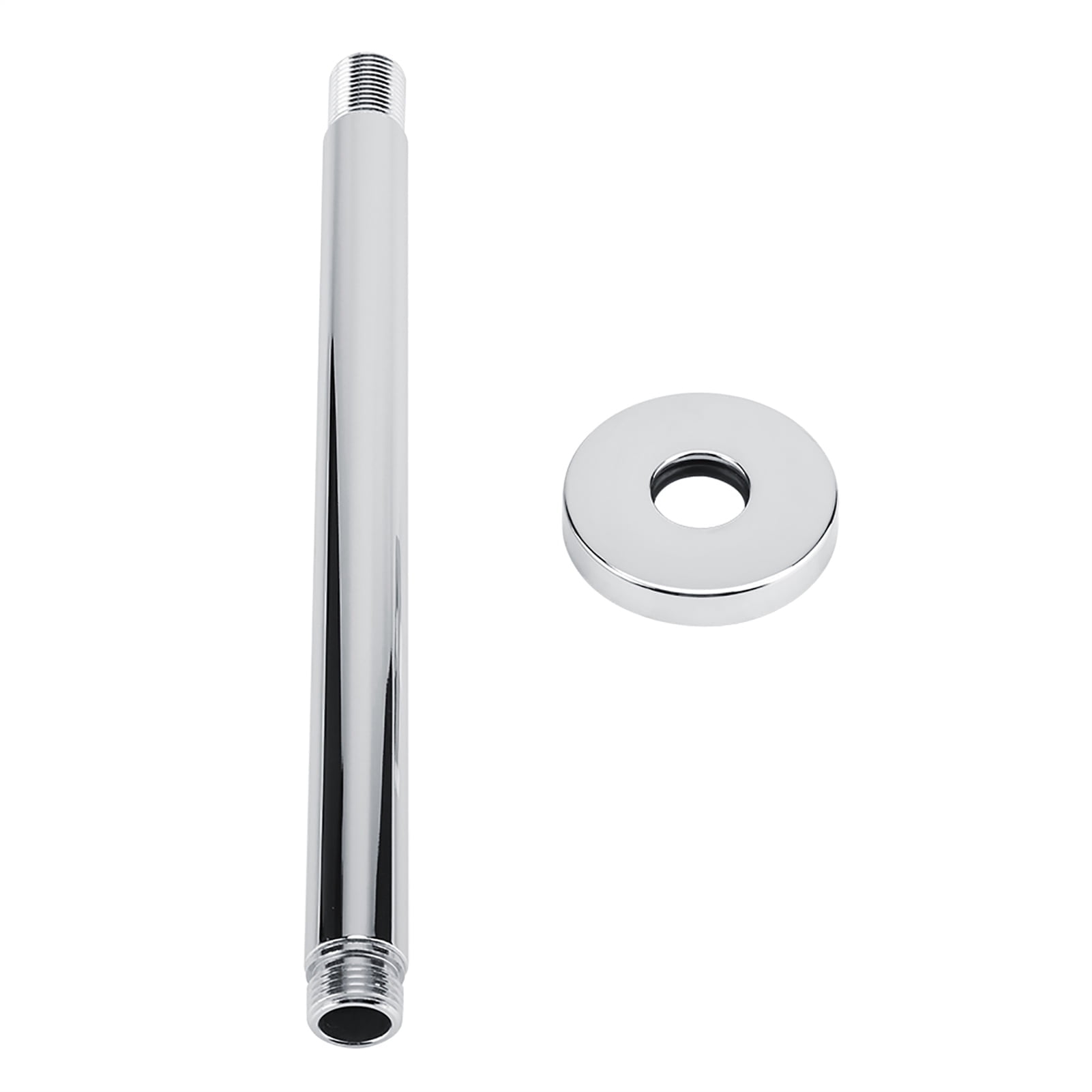 Nololo Shower Arm-Stainless Steel Round Top Shower Arm Pipe Wall Mount ...