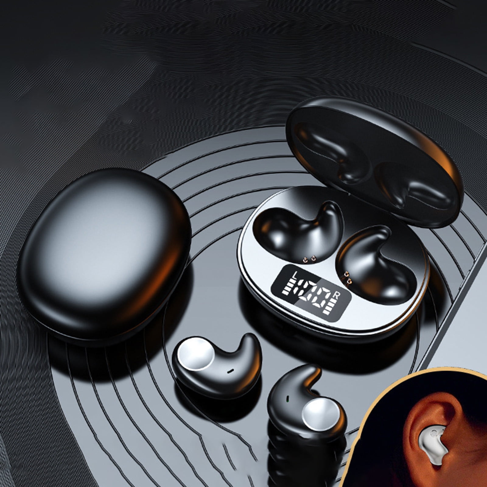 Nololo Sleep Earbuds Invisible Sleep Headphones for Side Sleepers ...