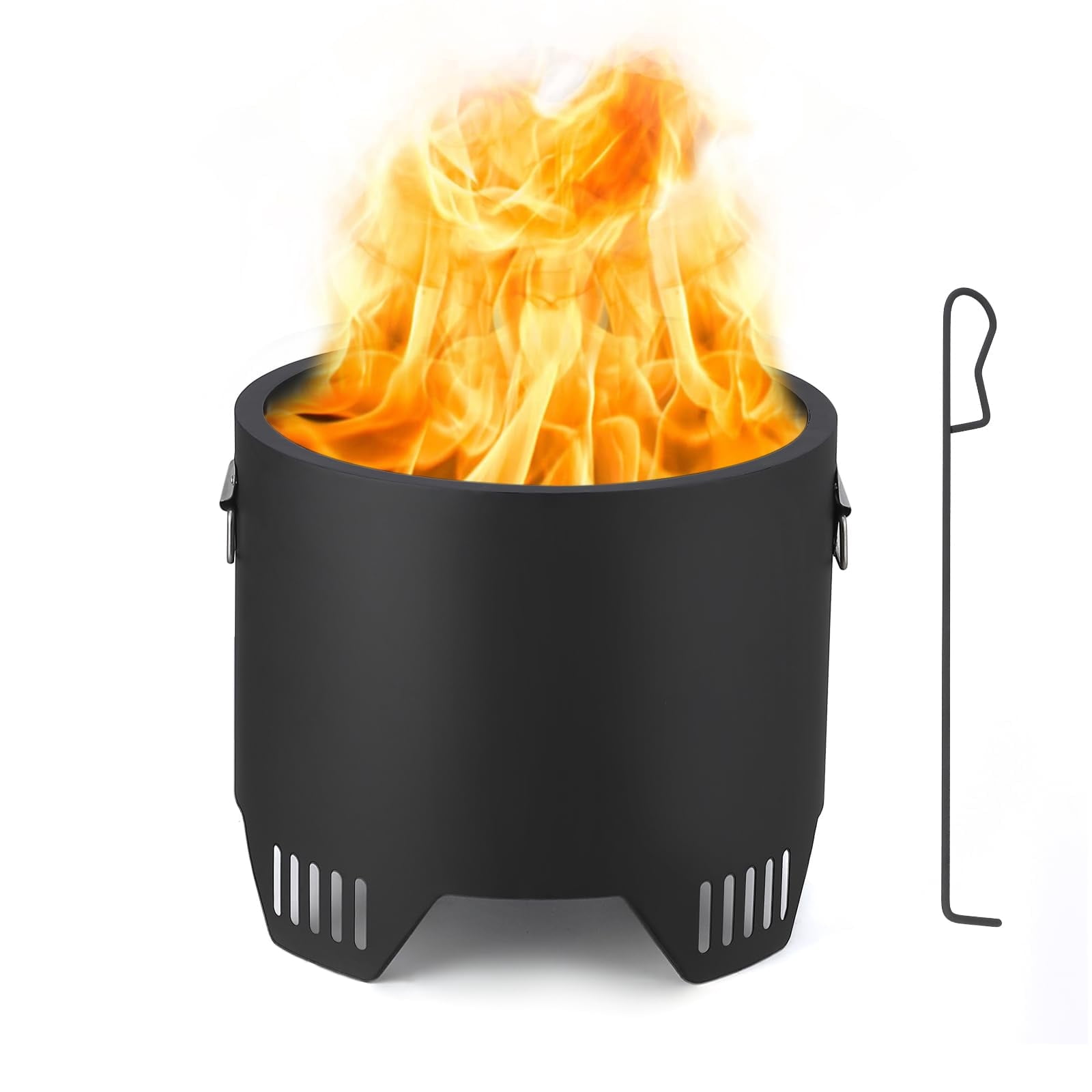 Nololo Smokeless Fire Pits, Outdoor Wood Burning Portable Firepit for ...