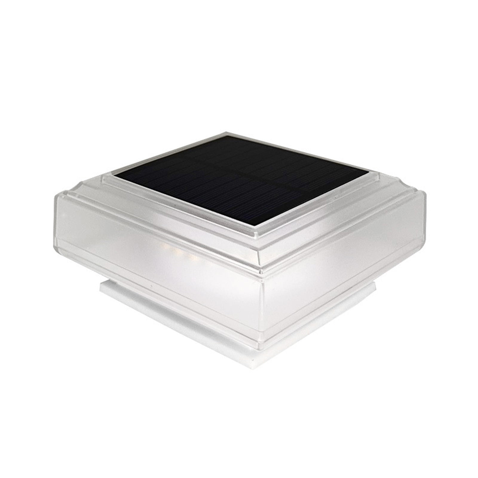 Nololo Solar Pillar Light Outdoor Decorative Fence Light Garden Pillar ...