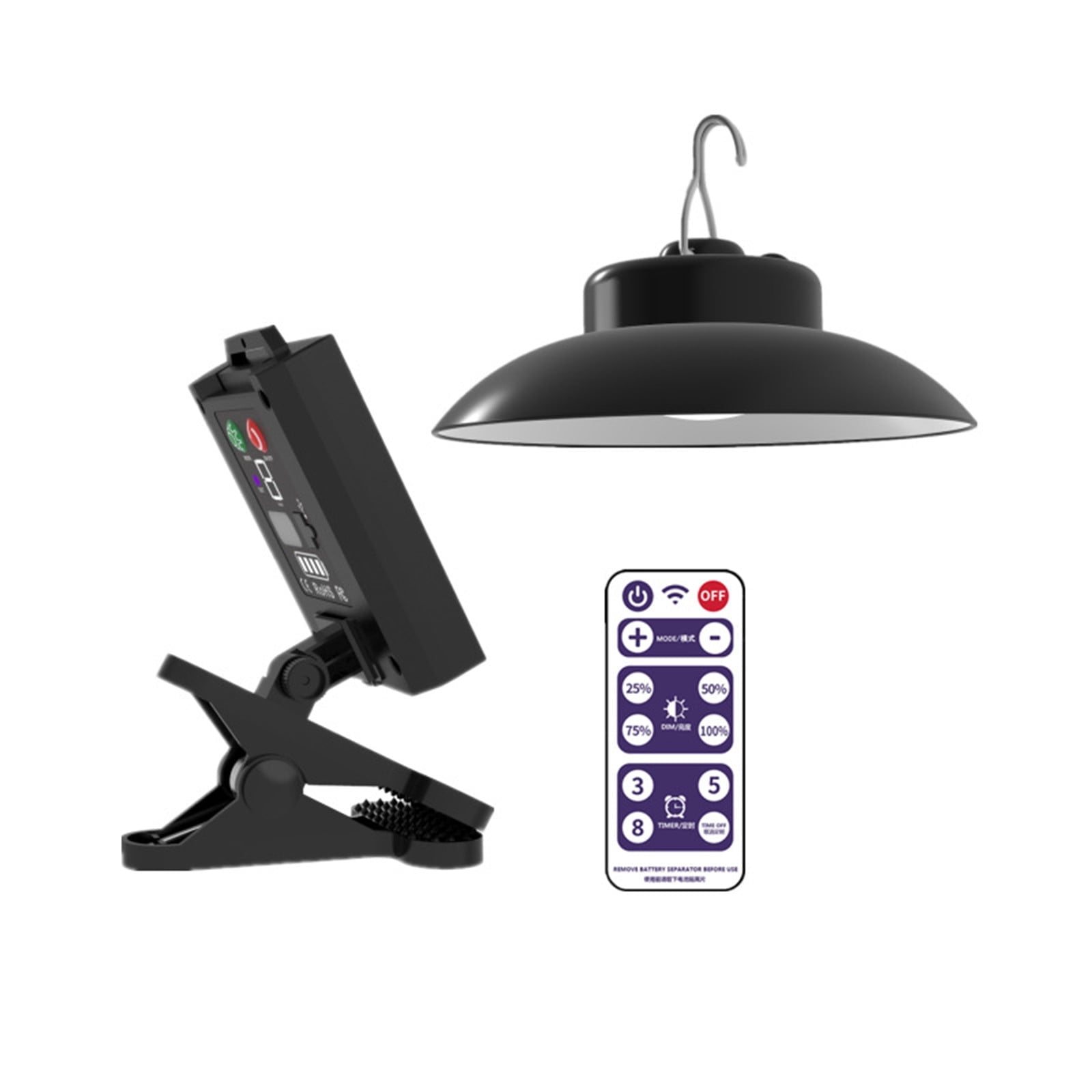 Nololo Solar Umbrella Lights Outdoor, Timed Remote Control, Solar ...