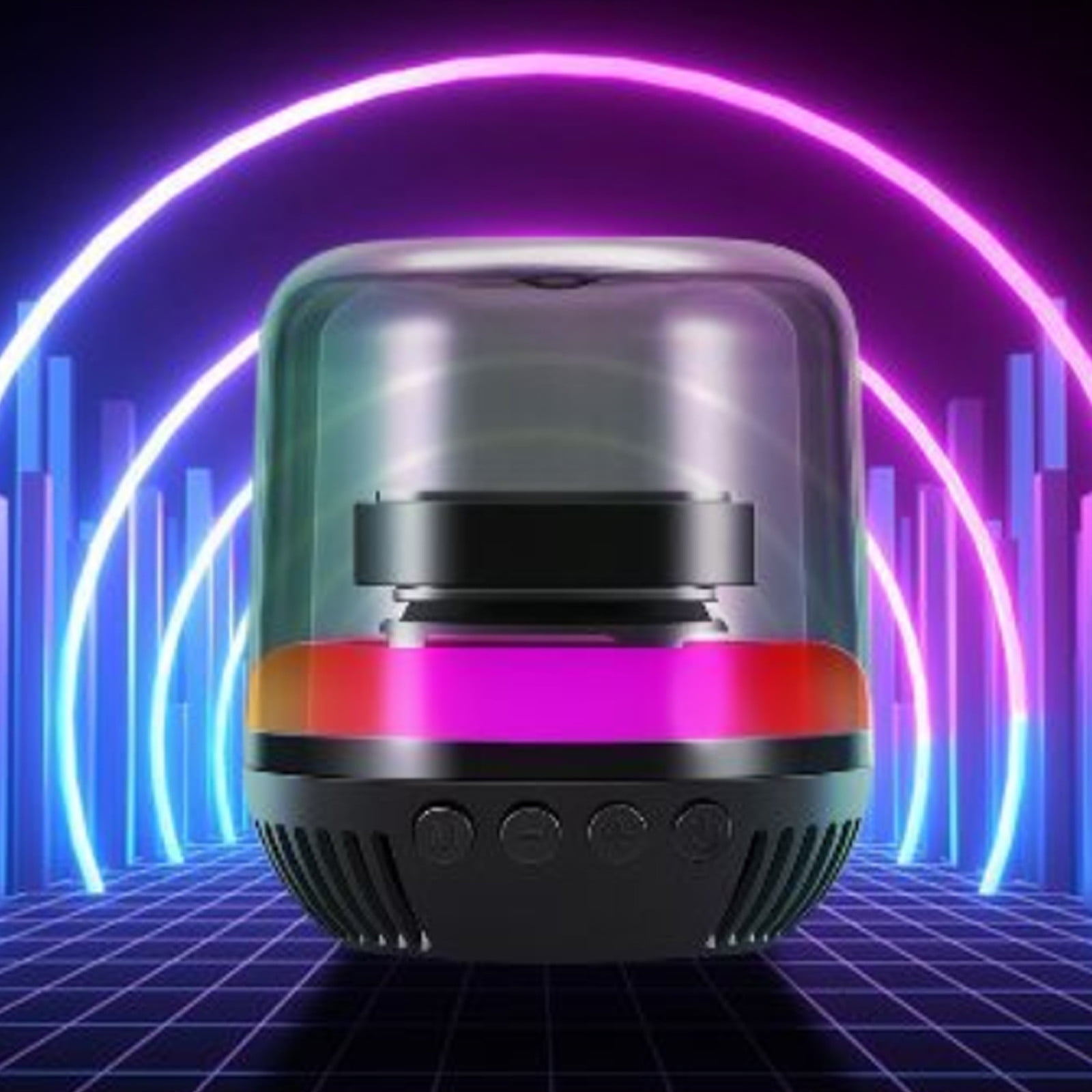 Nololo Speakers Bluetooth 5.1 Colorful Streamer Mini Audio Outdoor ...