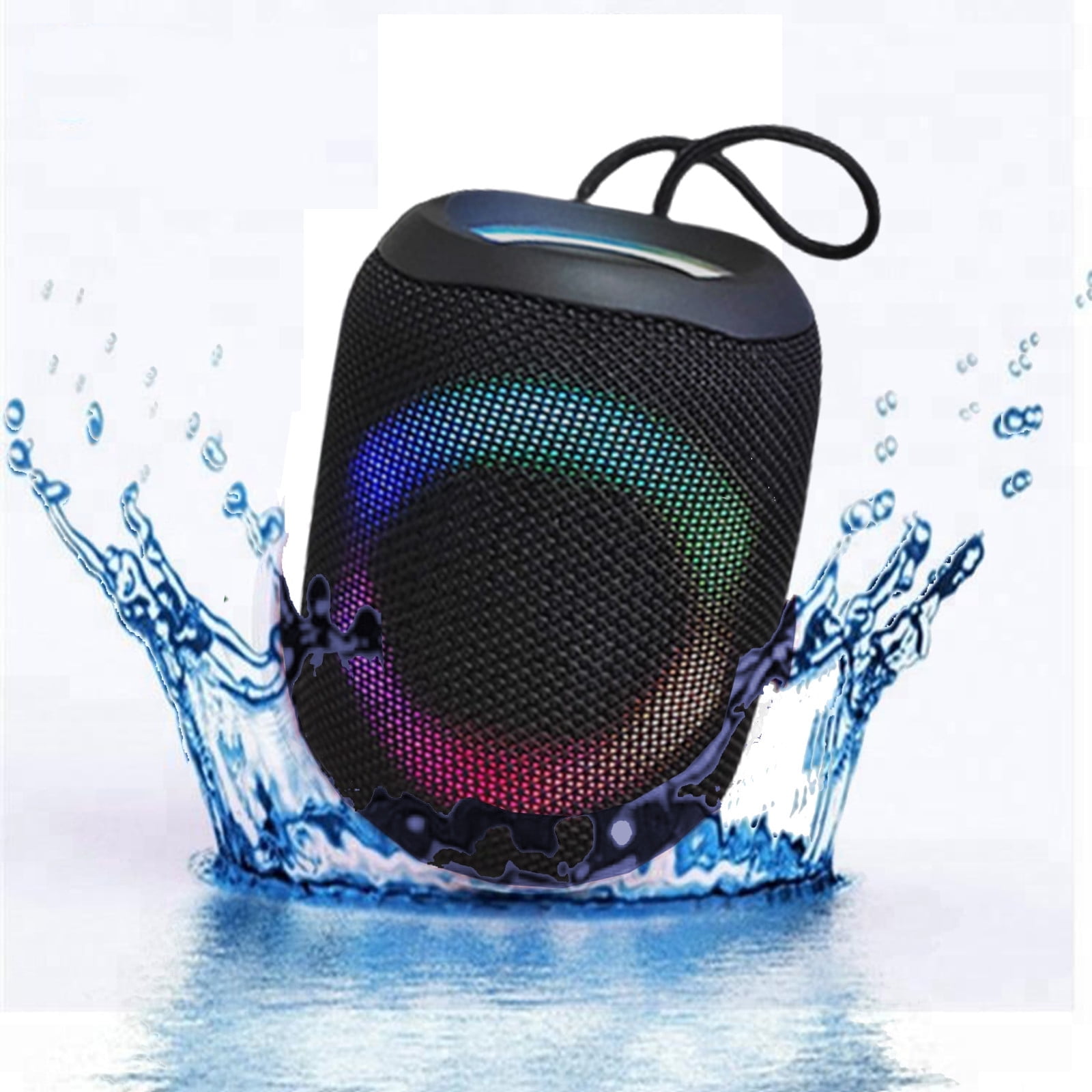 Nololo Speakers New Luminous Wireless Bluetooth Speaker Outdoor Portable Subwoofer Speaker, High ...