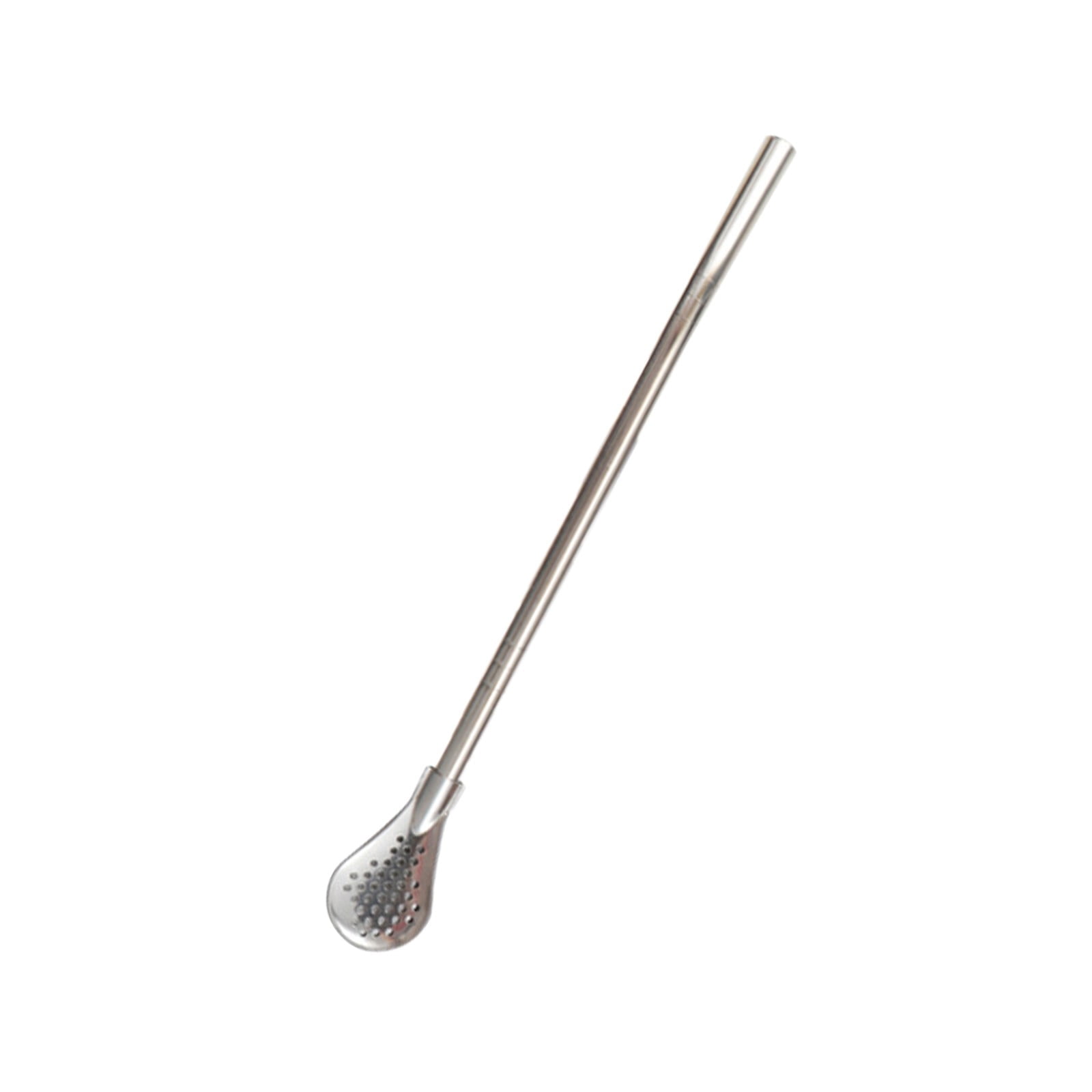 Nololo Stainless Steel Detachable Straw Colander Juice Residue Spoon ...