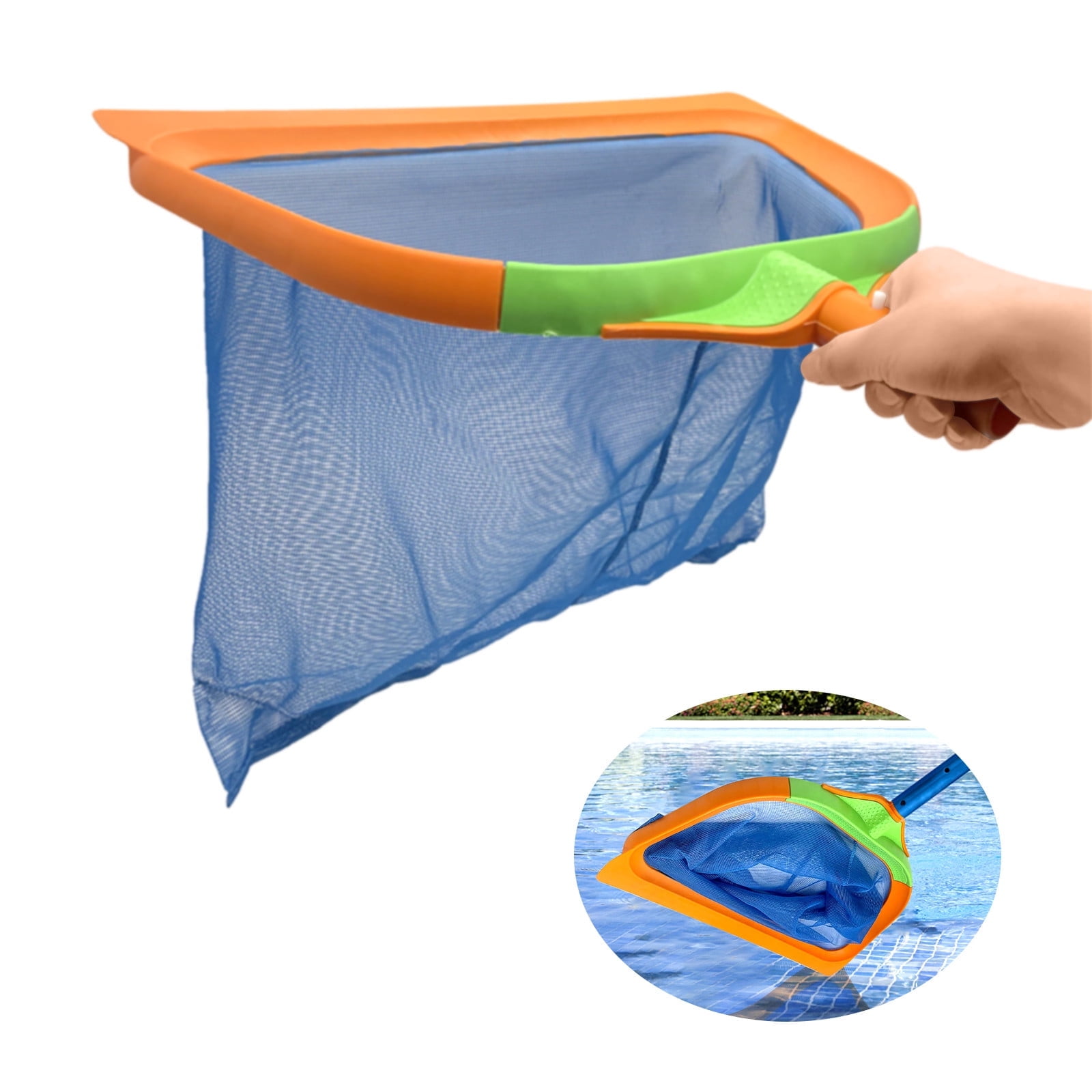 Nololo Swimming Pool Fishing Net Skimmer Pond Bathtub Leaf Deep Water ...
