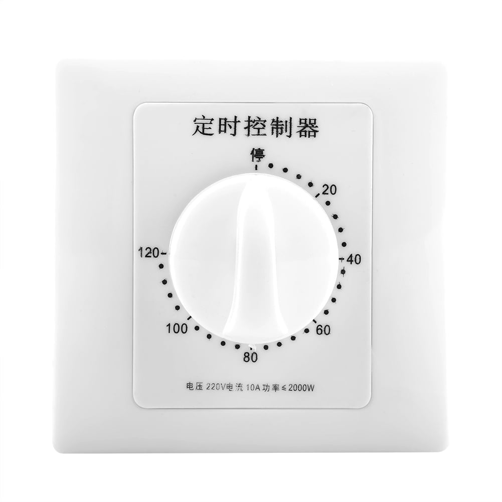 Nololo Timer Countdown - 220V Water Pump Timer Mechanical Countdown ...