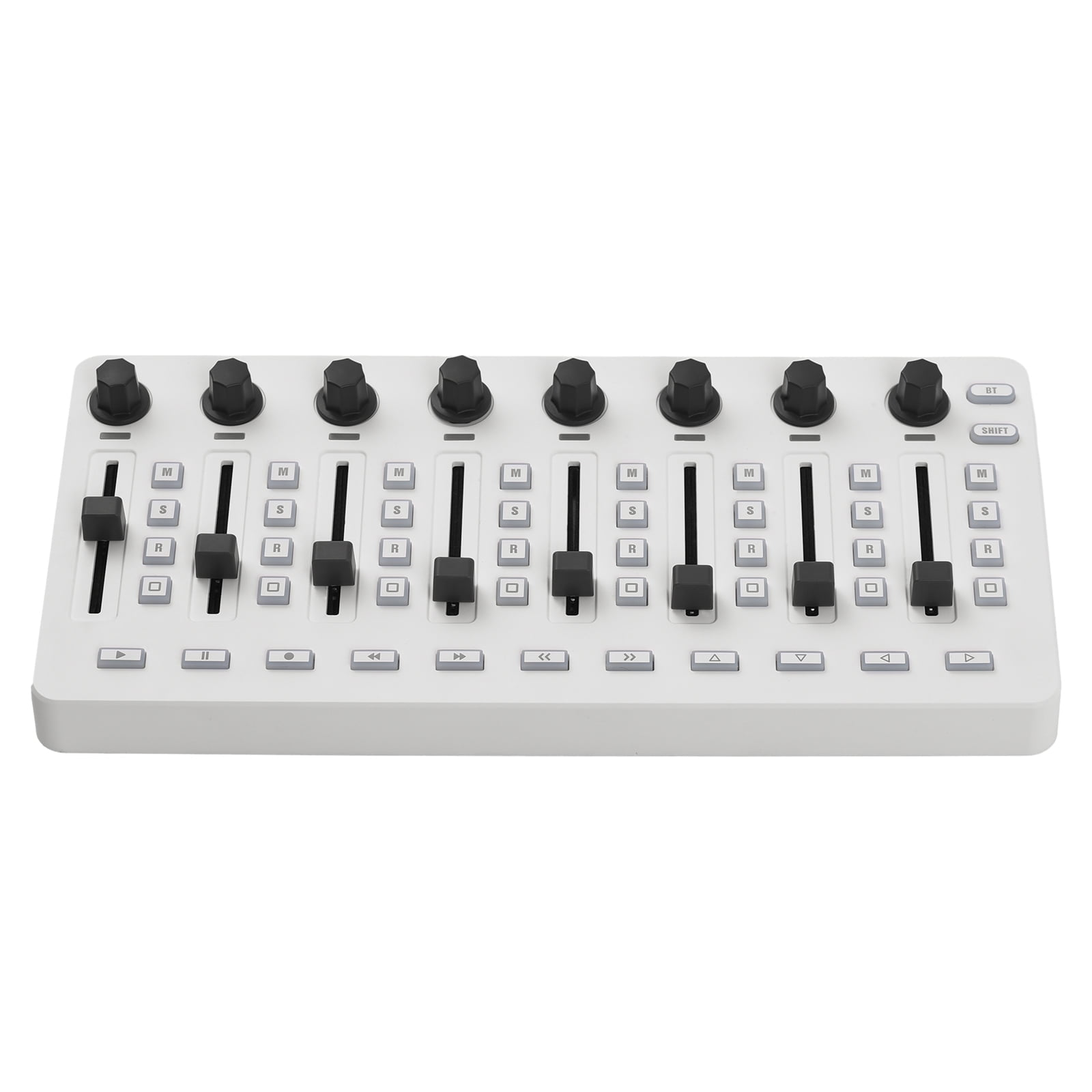 Nololo Tomshoo MIDI Mixing Console with 43 Buttons 8 Knobs 8 Push ...