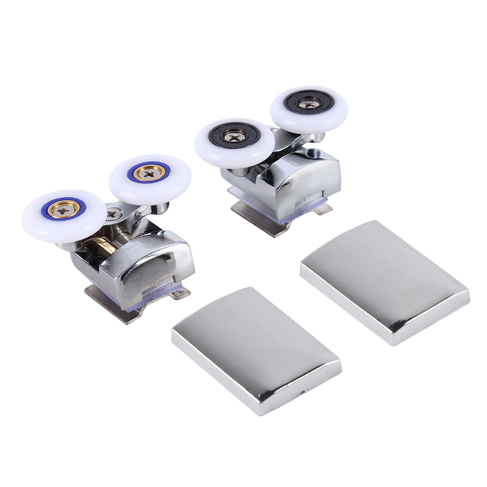 Nololo Twin Top Bottom Zinc Alloy Shower Door Rollers Runners Wheels ...
