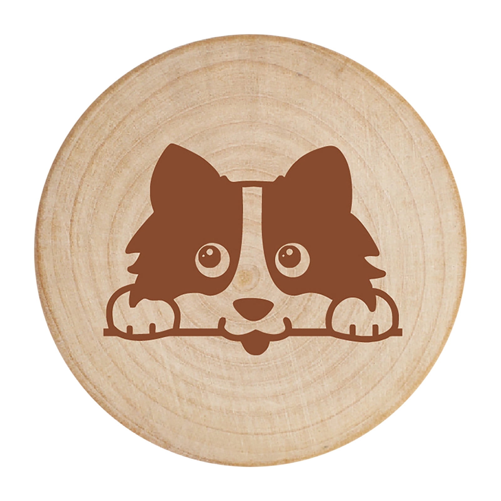 Nololo Under 5 Round Wooden Bottle Openers, Refrigerator Fridge Magnet ...