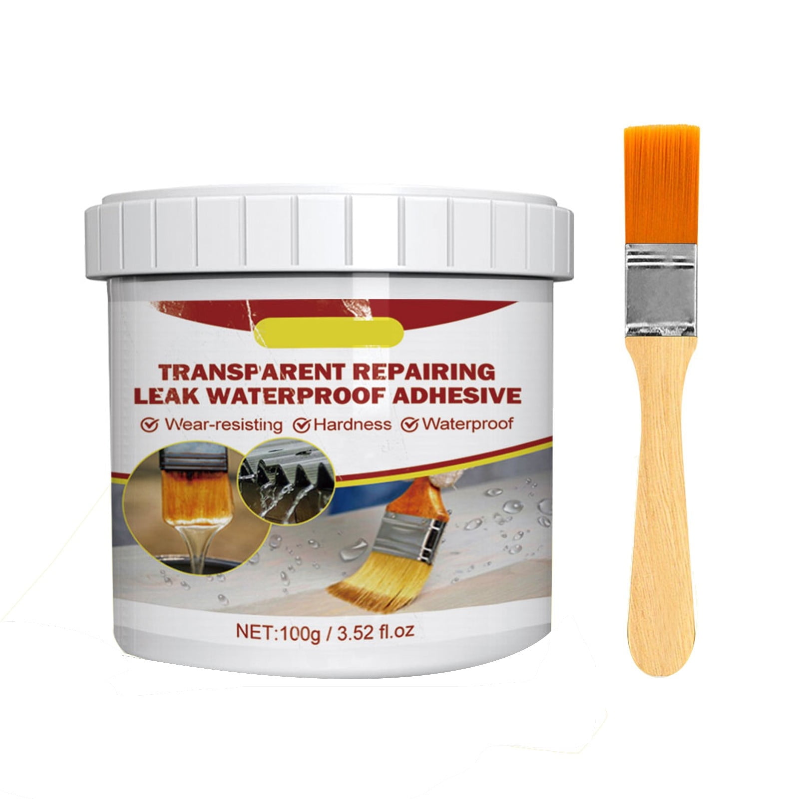 Nololo Waterproof Adhesive Transparent Leak Bathroom Floor Permeable ...