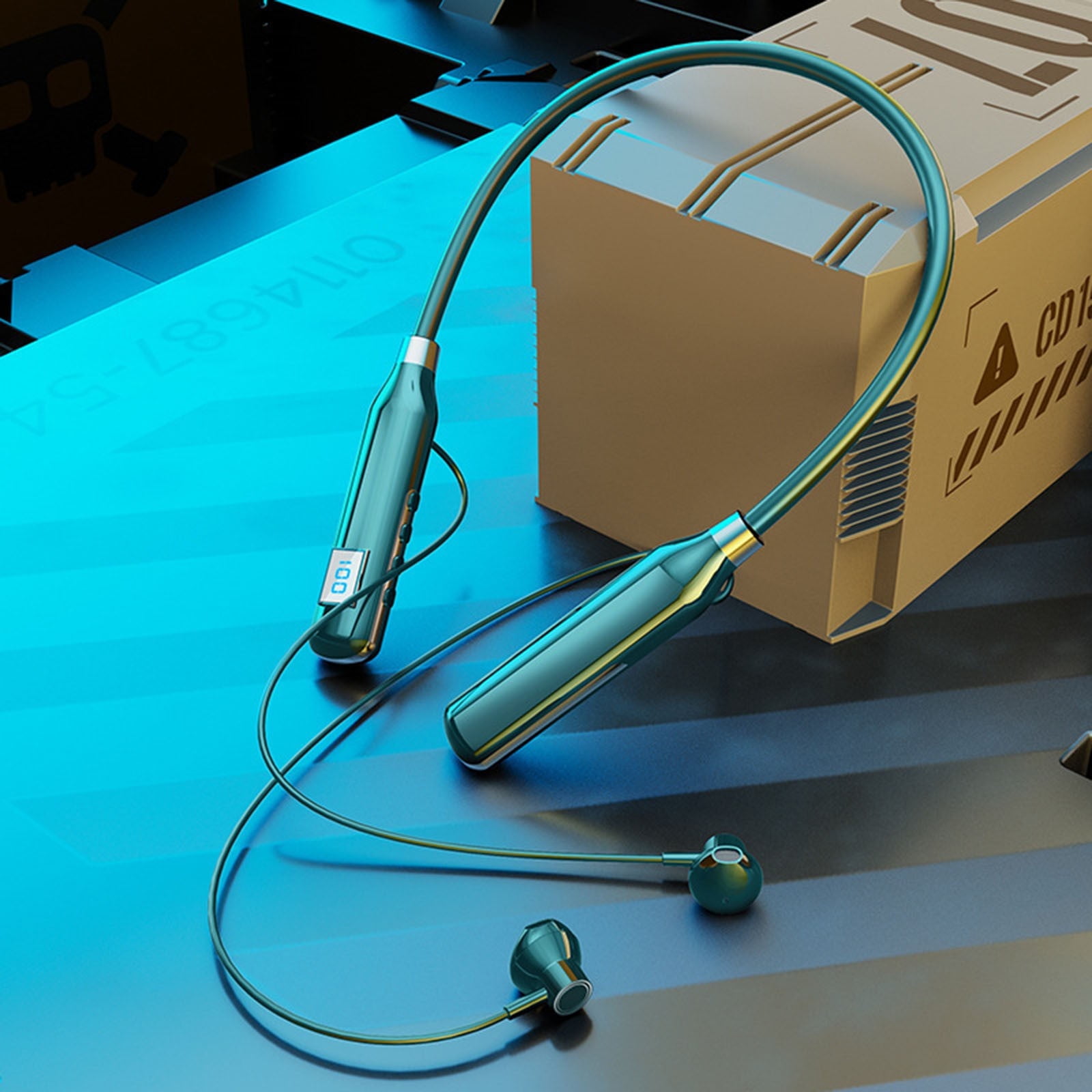 Nololo Wireless Earbuds Neck-mounted Bluetooth Headset With Large ...