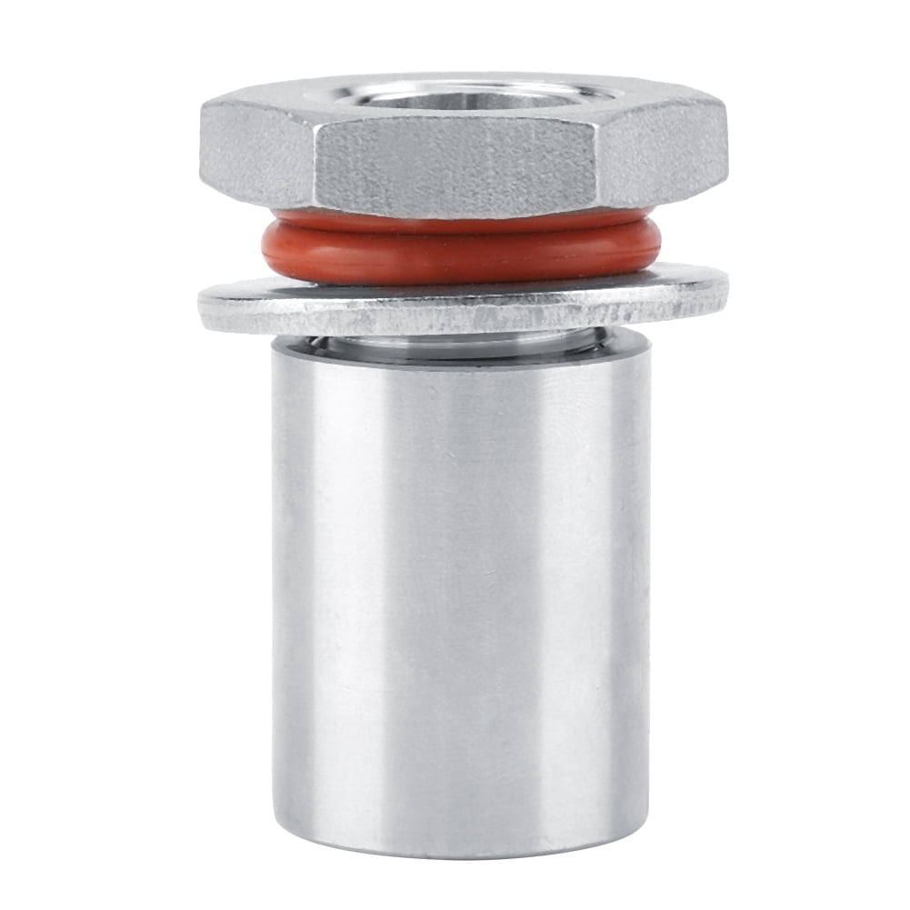 Nololo ZPSHYD Weldless Bulkhead, 1/2" Stainless Steel Homebrew Weldless ...