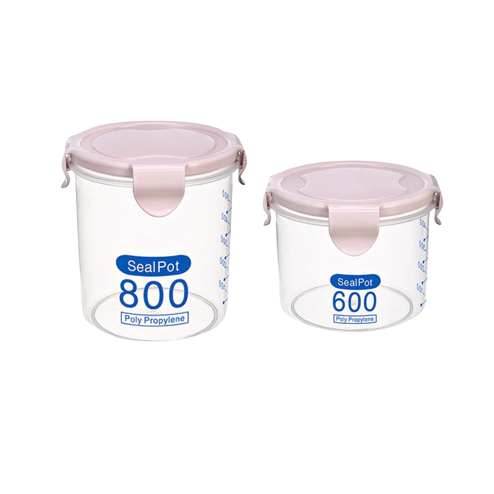 Nololo under 5$ Food Storage Containers Airtight Cans Plastic Storage ...