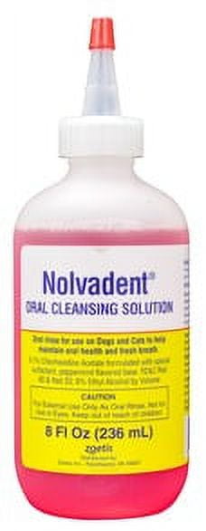 Nolvadent Oral Cleansing Solution for Dogs and Cats, 8 fl oz - Walmart.com