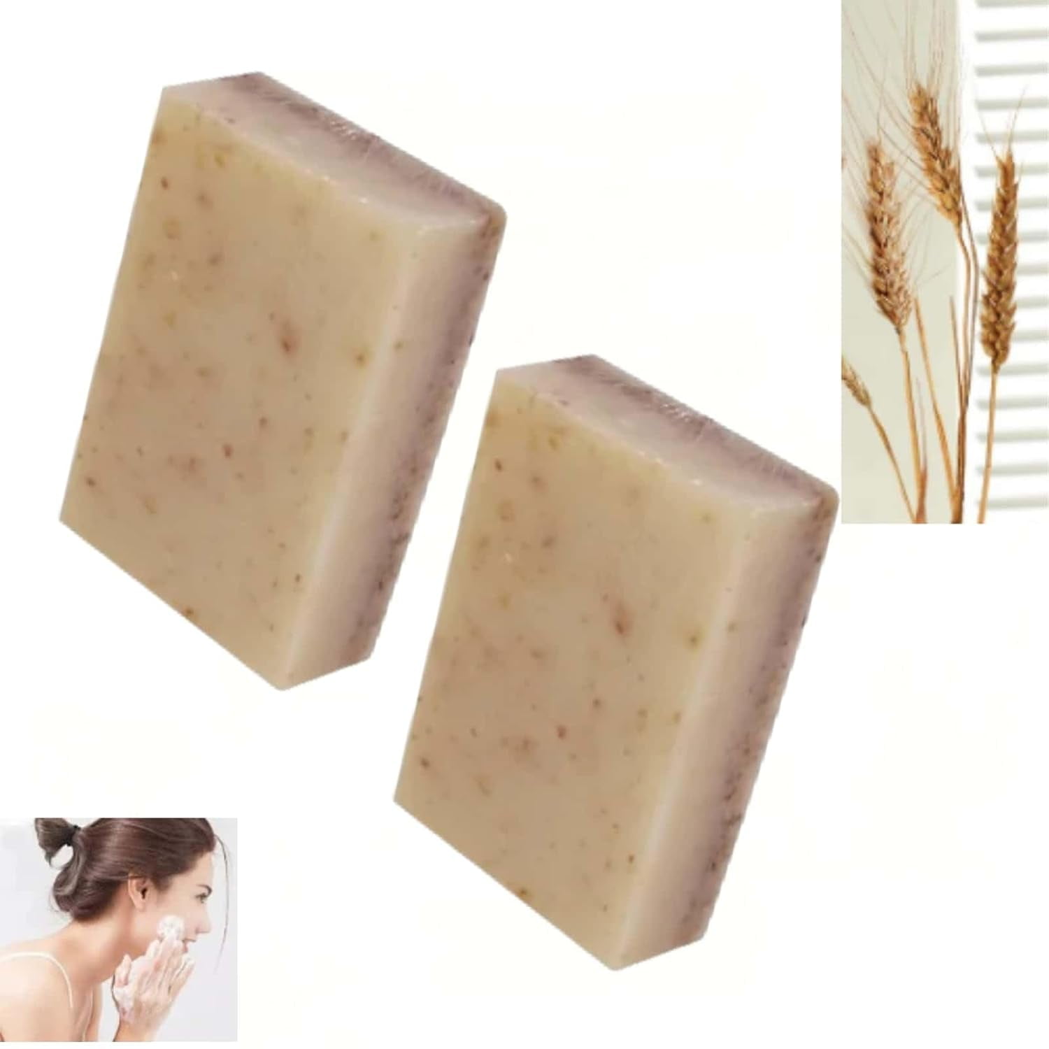Nolvia Soap, A Natural Soap That Revitalizes the Skin, Oat Improves the ...
