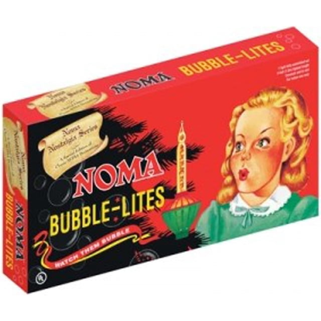 Noma Bubble Lite Set of 7 Vintage Special Edition Christmas Lights ...