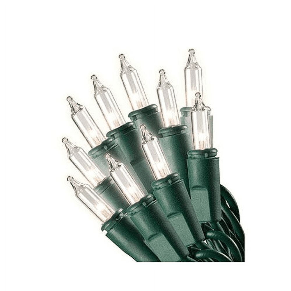 Noma/Inliten-Import Clear Holiday Mini String Light Set, 100 Lights ...