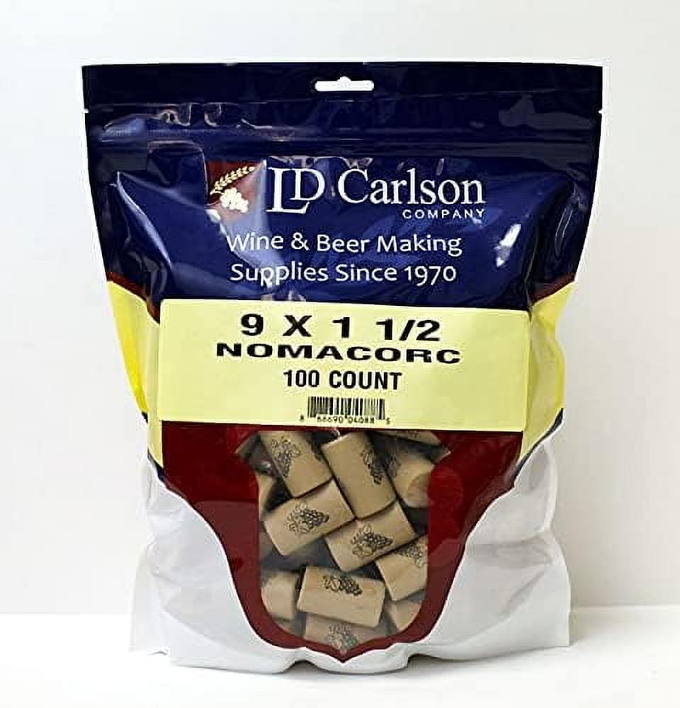 Nomacorc #9 x 1.5 (Synthetic) Corks 100 count - Walmart.com