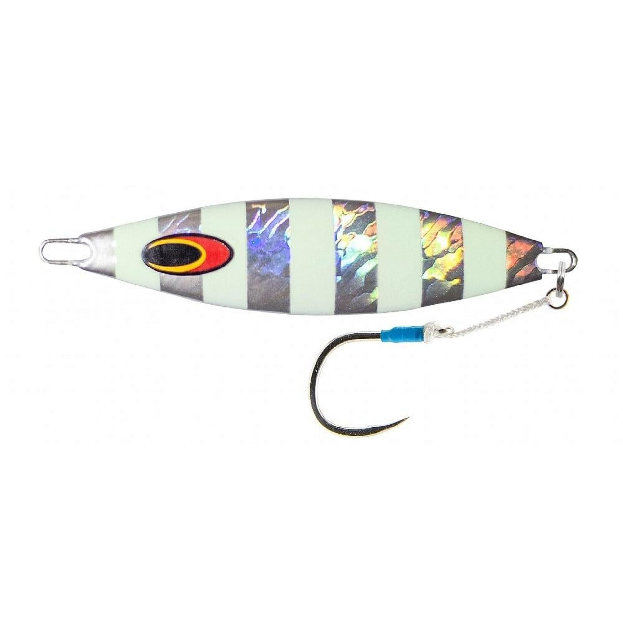 Nomad Buffalo Jig Silver Glow Stripe, 8oz Jigs - Walmart.com