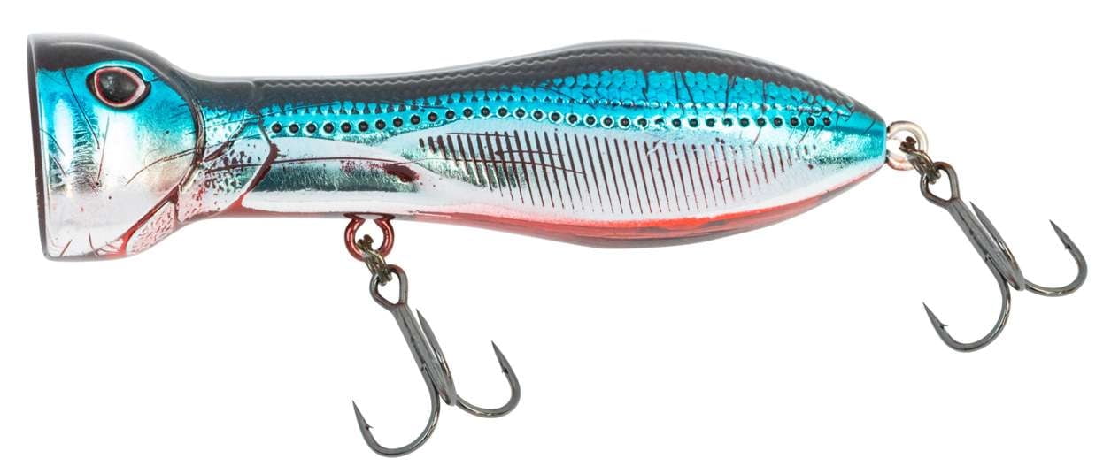 Nomad Chug Norris Popper 72 Autotune Freshwater, 3", 3/8oz, Blue Back ...