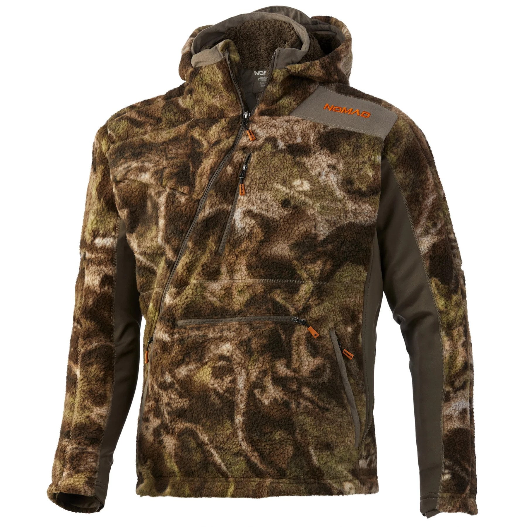 Nomad Cottonwood NXT Jacket High Pile Fleece Lined-Mossy Oak Droptine ...