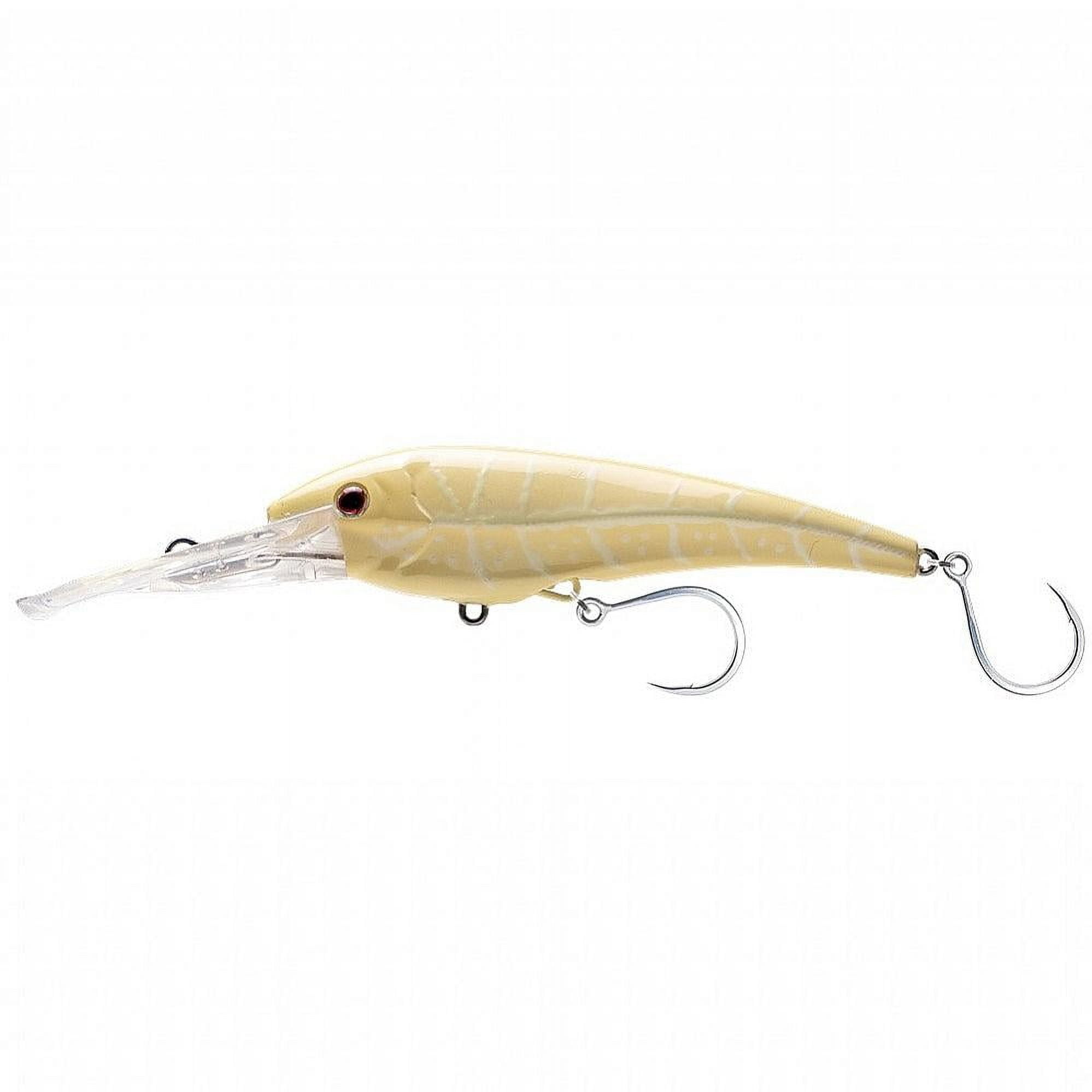 Nomad DTX Minnow Sinking Bone Glow, 125mm - 5in Lures - Walmart.com