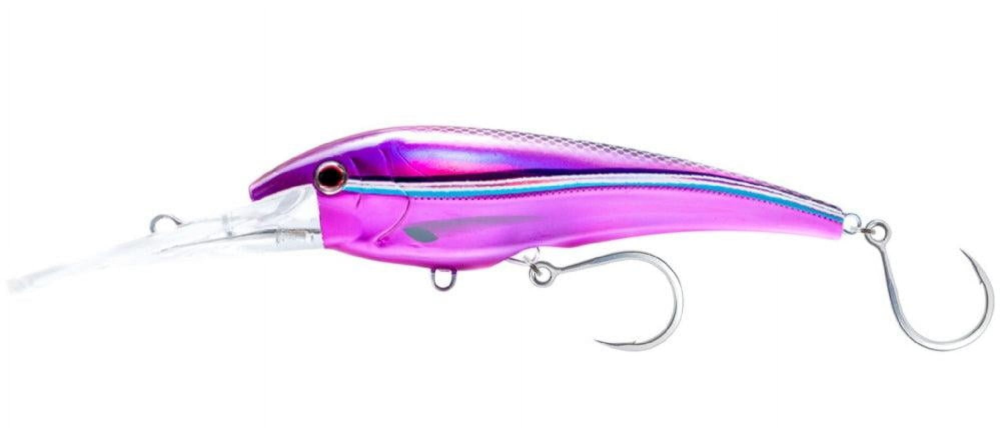 Nomad DTX Minnow Sinking 165 - 6.5", Purple Fusillier Lures - Walmart.com