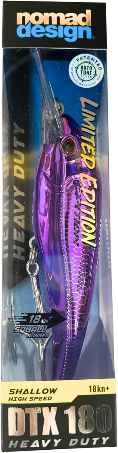 Nomad Design DTX Minnow 180 Heavy Duty Trolling Lure - Saltwater ...
