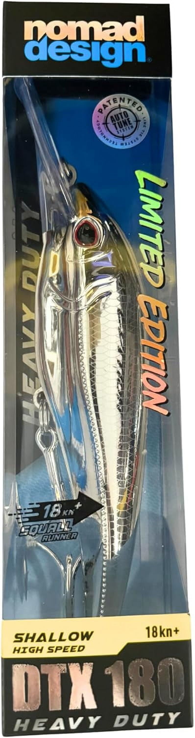 Nomad Design DTX Minnow 180 Heavy Duty Trolling Lure - Saltwater ...