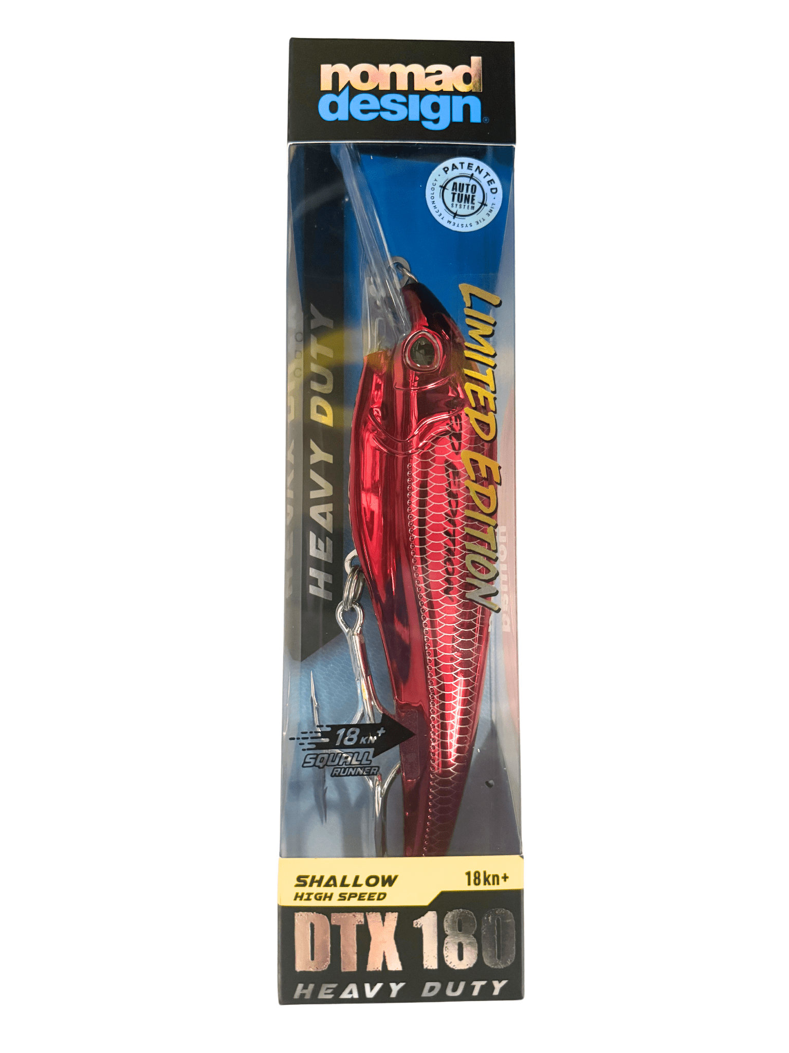 Nomad Design DTX Minnow HD Lures, 7", Cherry Pie - Walmart.com