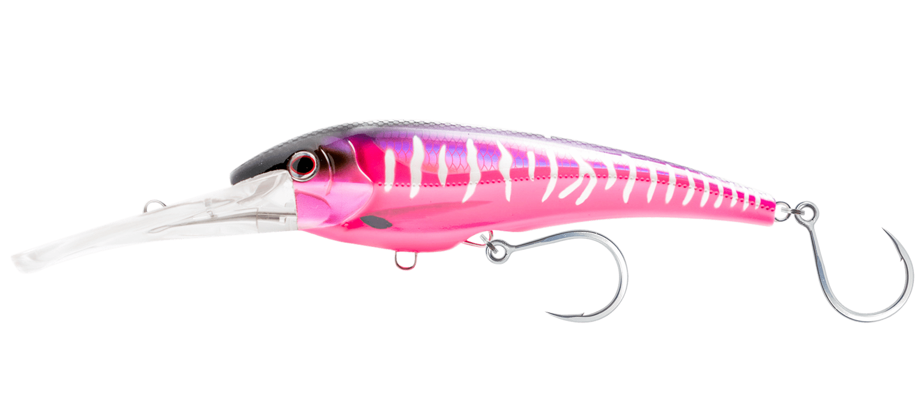 Nomad DTX Minnow Heavy Duty Shallow Floating 7", Hot Pink Mackerel ...