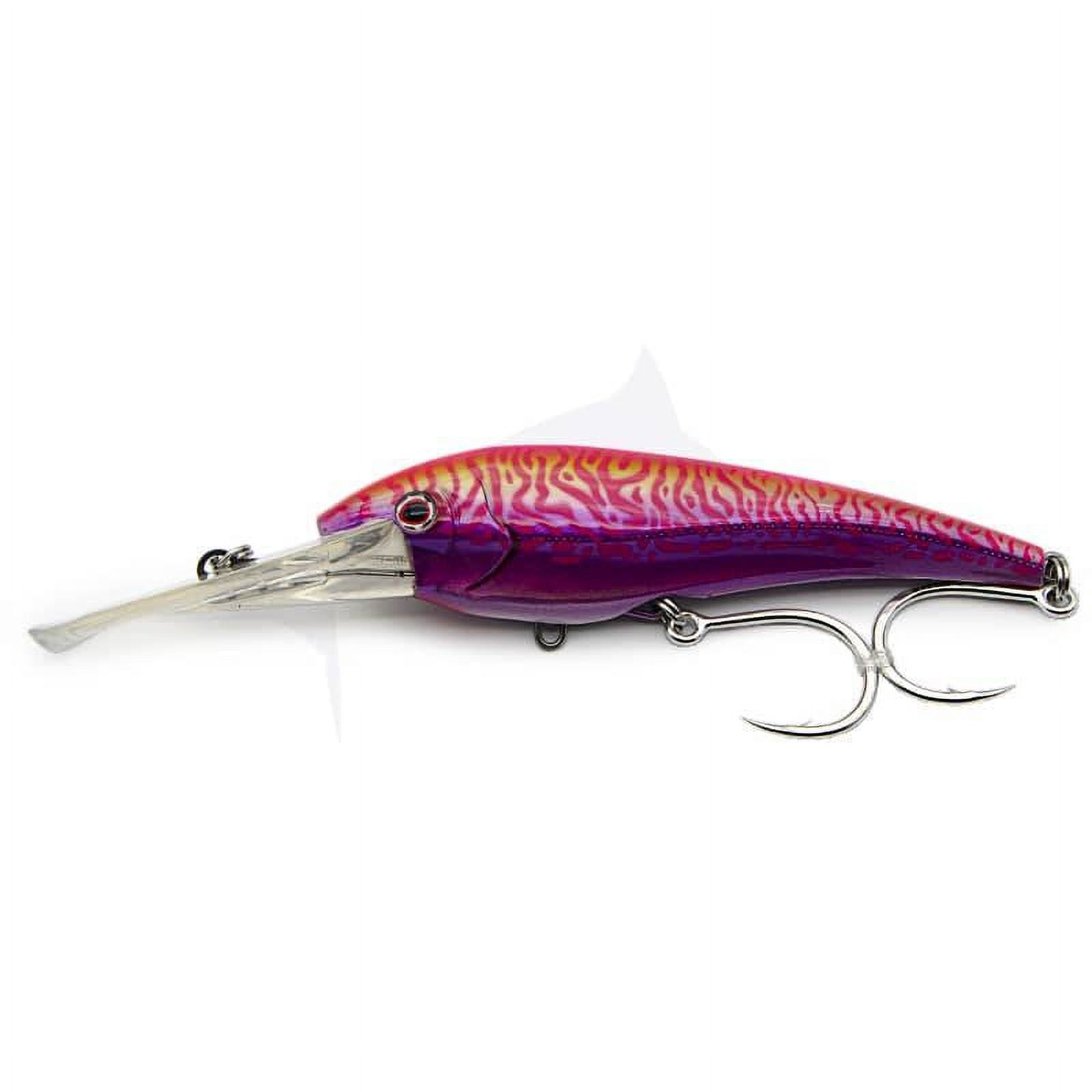 Nomad DTX Minnow Heavy Duty Shallow Floating 7", Pink Lava Lures ...
