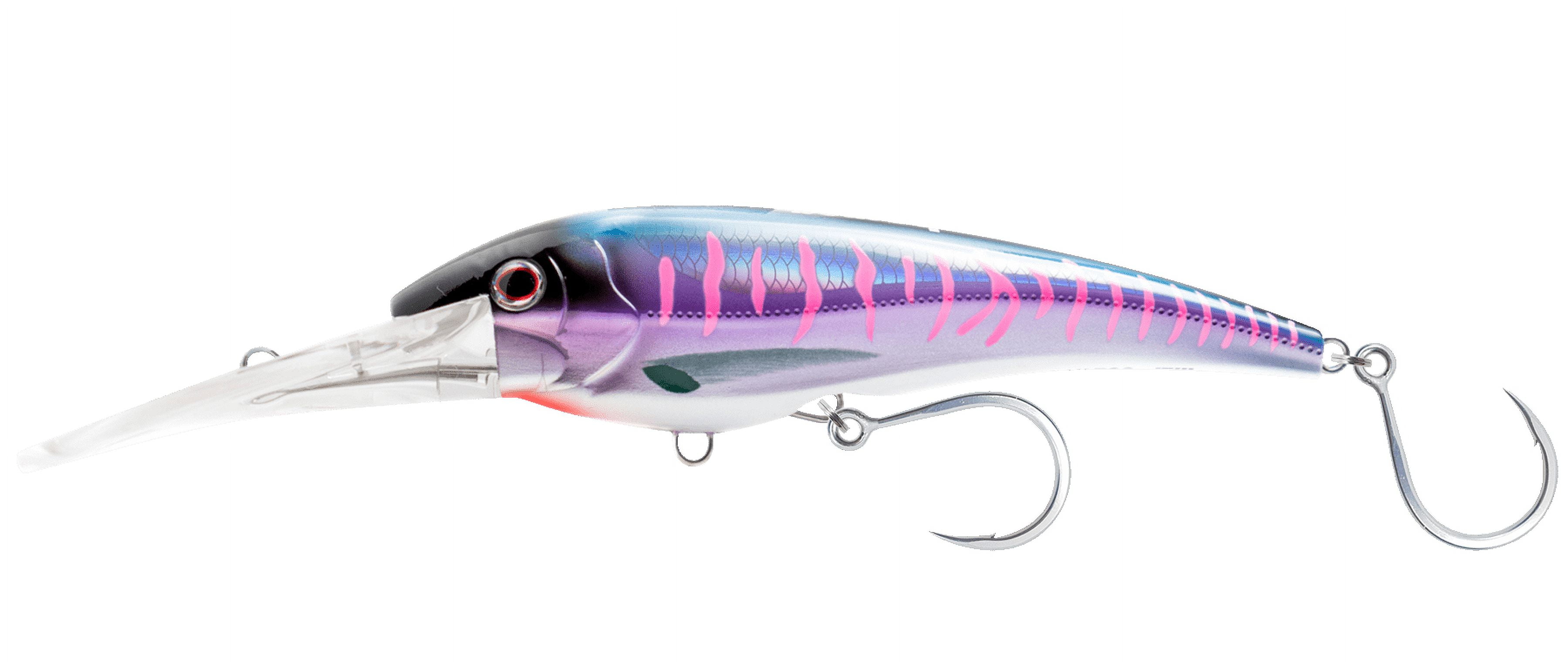 Nomad DTX Minnow Heavy Duty Shallow Floating 7", Pink Mackerel Lures ...