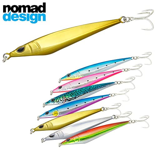 Nomad Design Ridgeback 80 LC 80g - 3oz, Silver Green Mackerel - Walmart.com