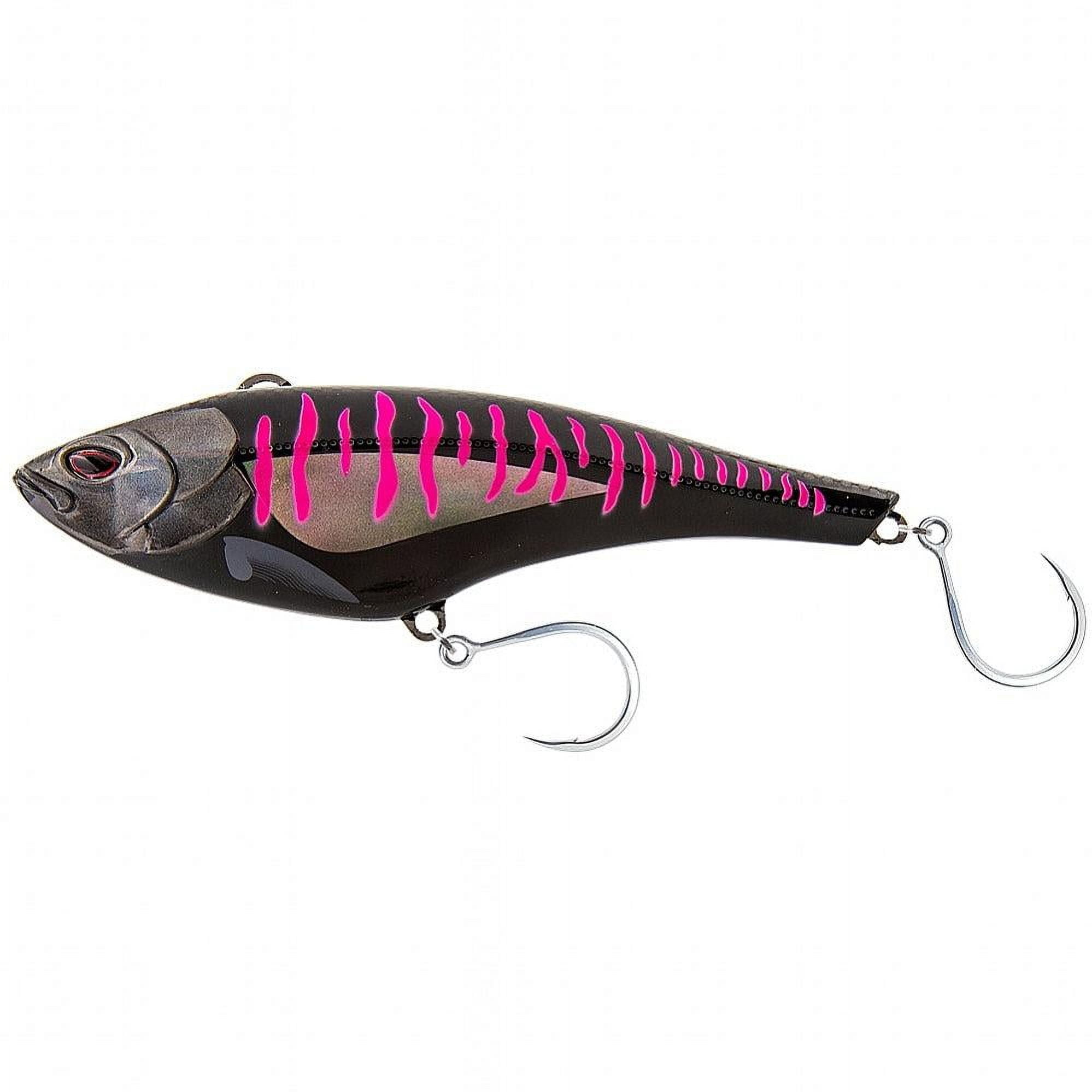 Nomad Madmacs Sinking High Speed Black Pink Mackerel, 200mm,8" Lures ...