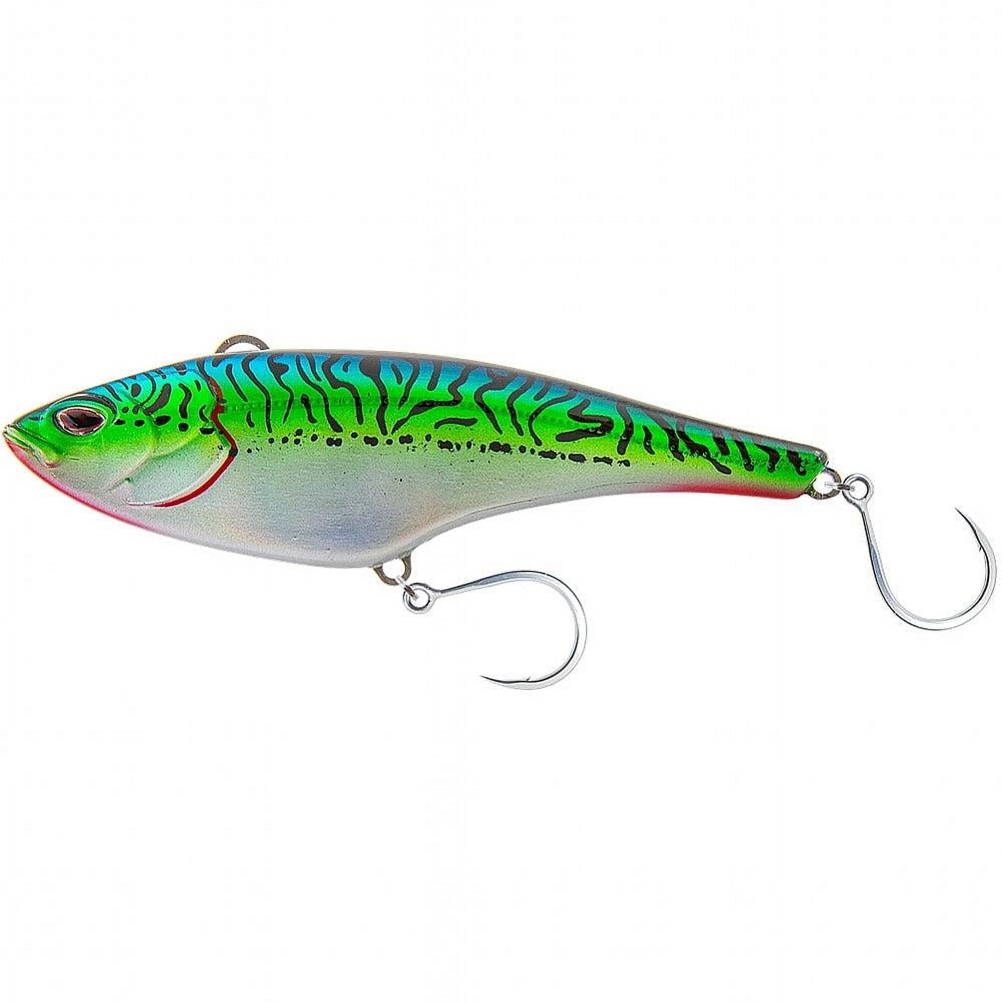 Nomad Madmacs Sinking High Speed Silver Green Mackerel, 200mm,8" Lures ...