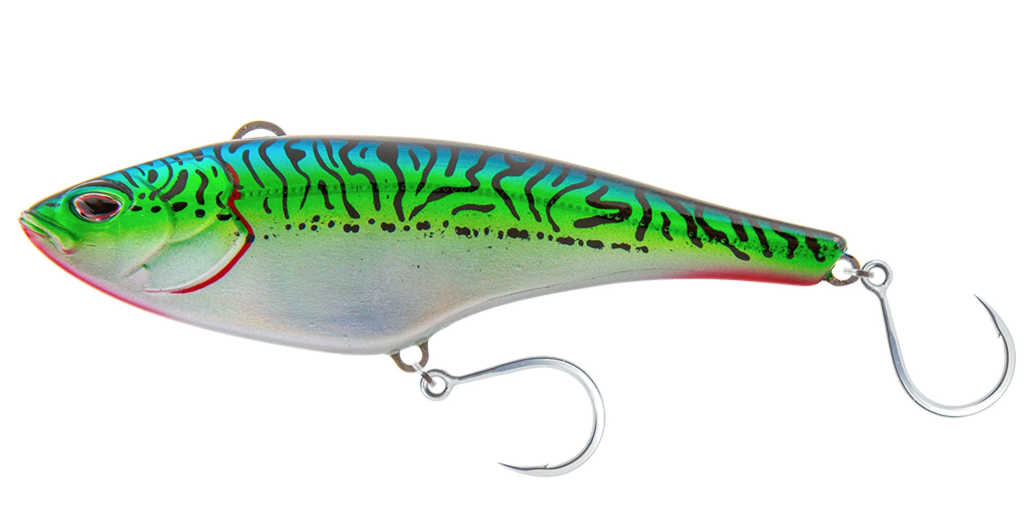 Nomad Madmacs 240 High Speed SNK 10", Silver Green Mackerel - Walmart.com