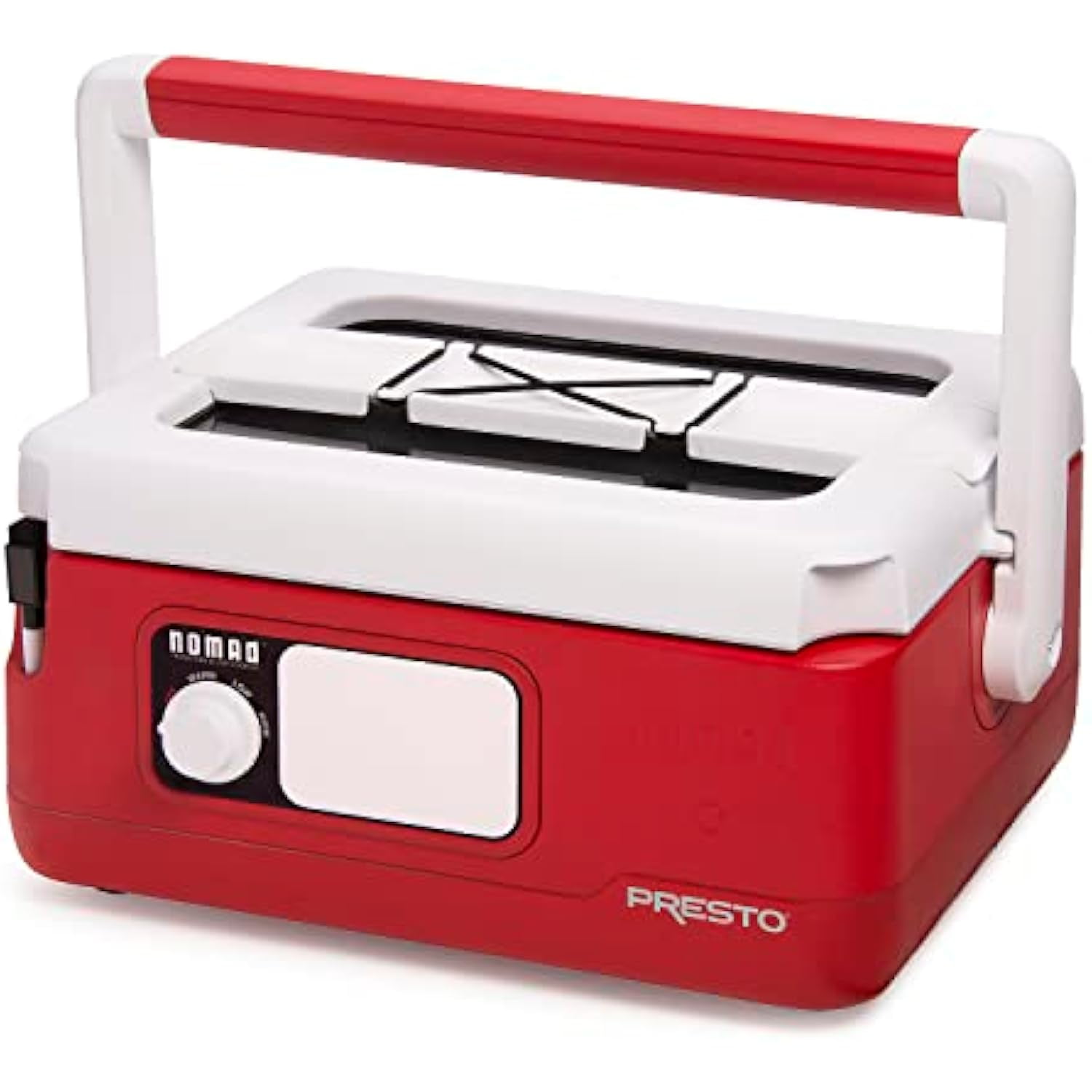 Nomad Traveling Slow Cooker 6-Quart Red - Portable, Compact & Energy ...