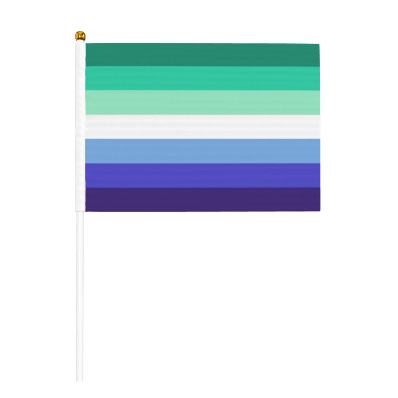 Nomascsexual Pride Flag Flag Small Mini Hand Held Flags Small Miniature ...