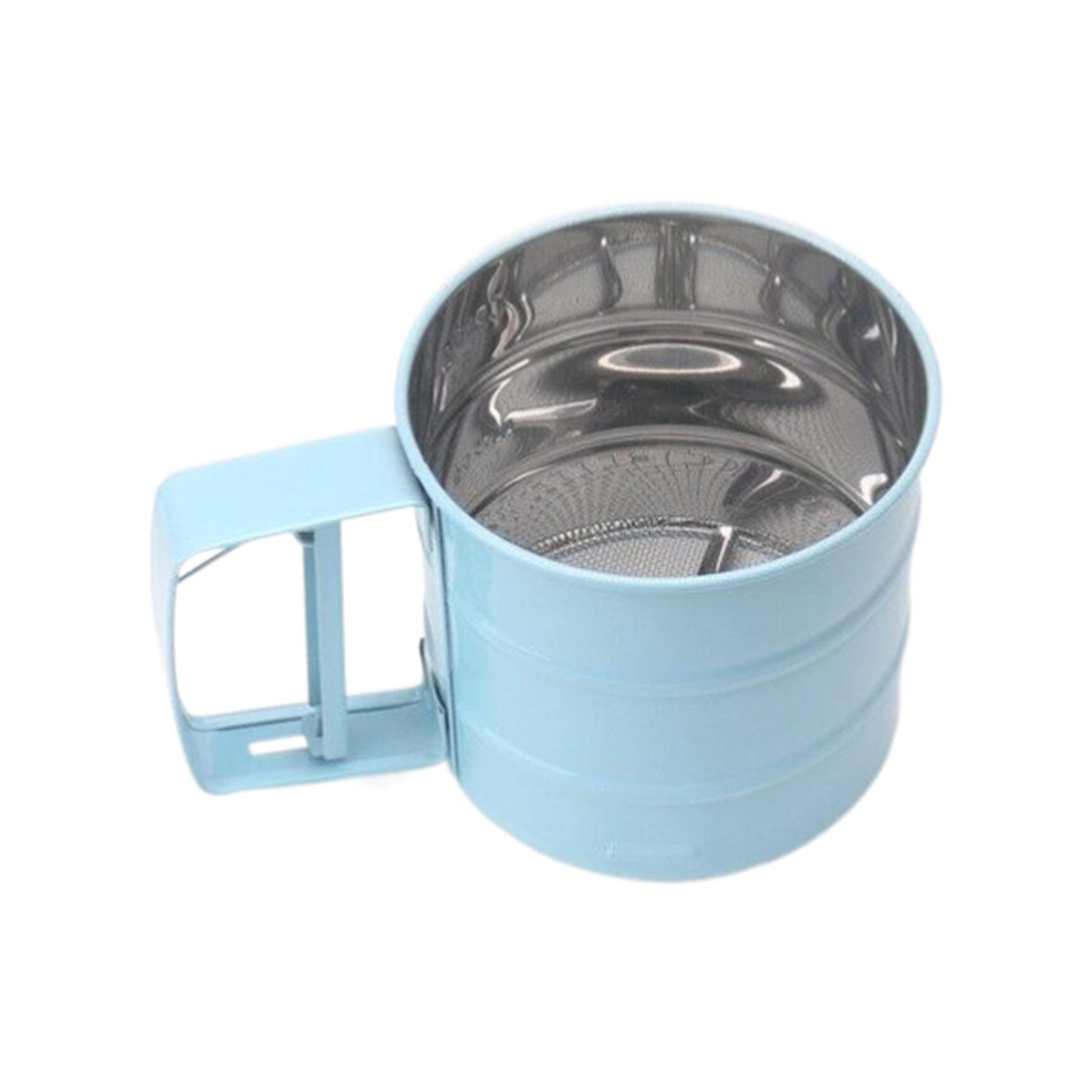 Nomeni Flour Sifter Clearance, Pink Stainless Steel Fine Mesh Flour ...