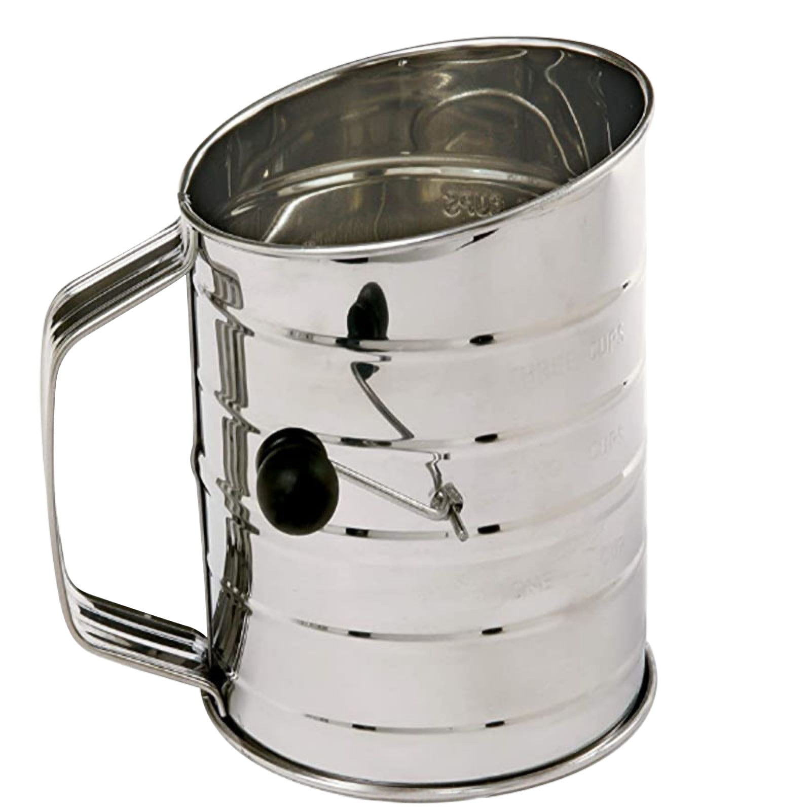 Nomeni Flour Sifter Clearance, Stainless S Hand Steel 3-Cup Wire Ifter ...