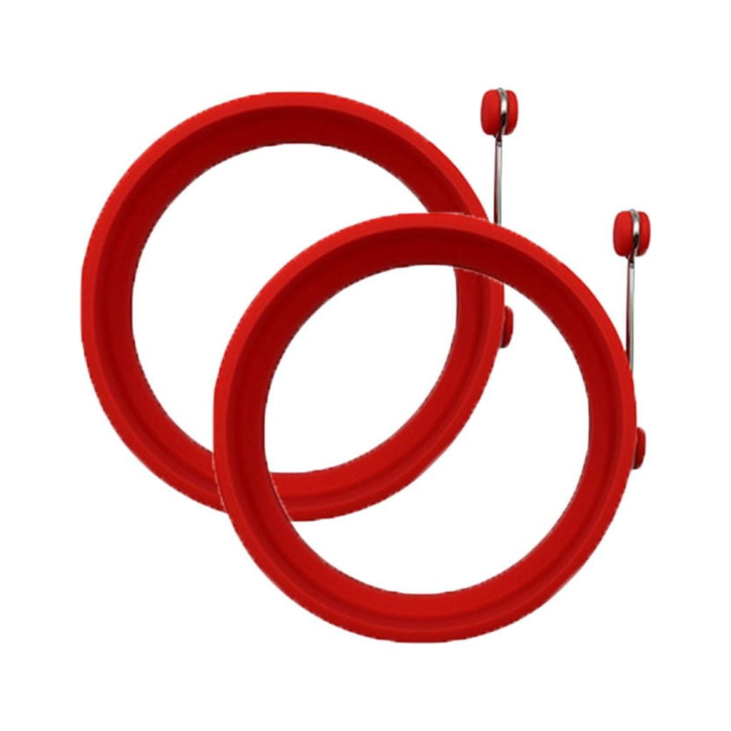 Nomeni Kitchen Gadgets Silicone Round Rings Pancake Mold Ring Handles ...