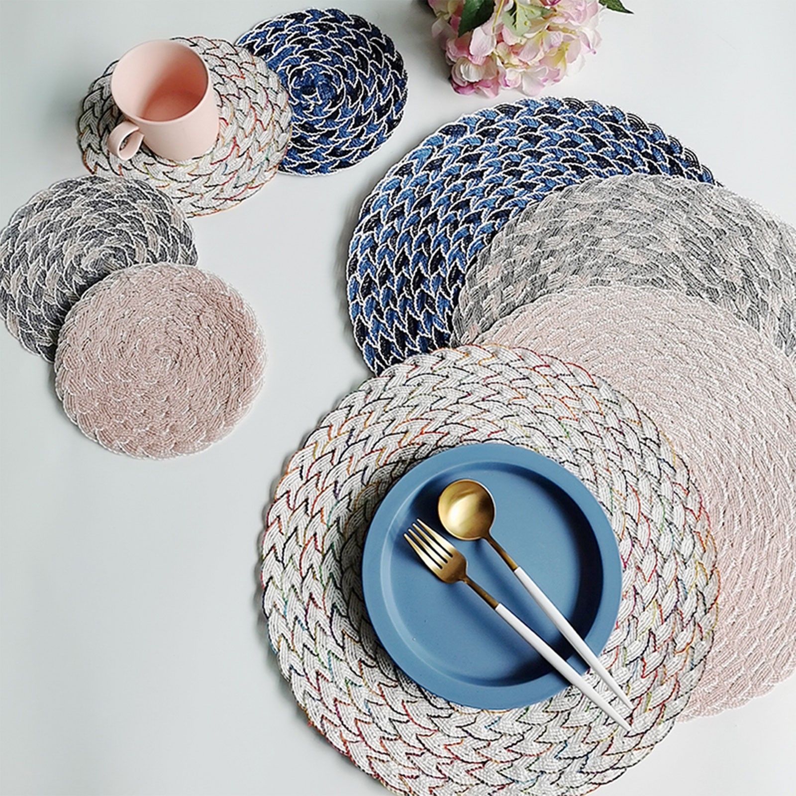 Nomeni Placemats Clearance, Table Mat Fancy Pp Material Table Mat Plate ...